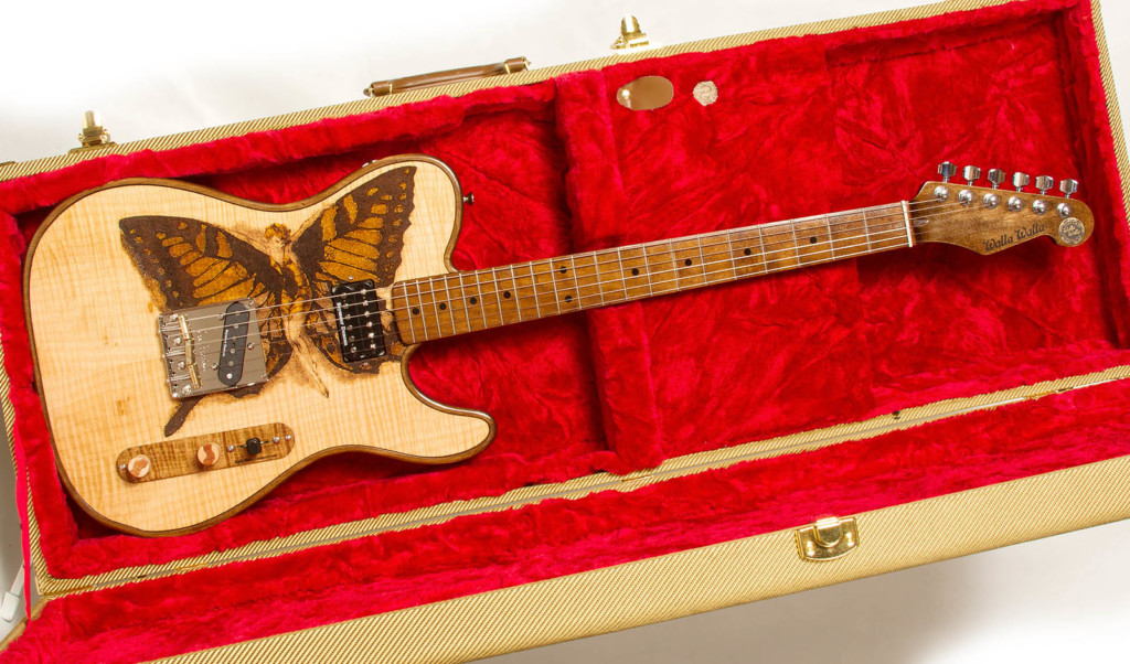 Butterfly Girl – #0107 Maverick Laser – Walla Walla Guitar Company